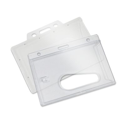Enclosed Card Holder - Landscape • Plastic Card Solutions